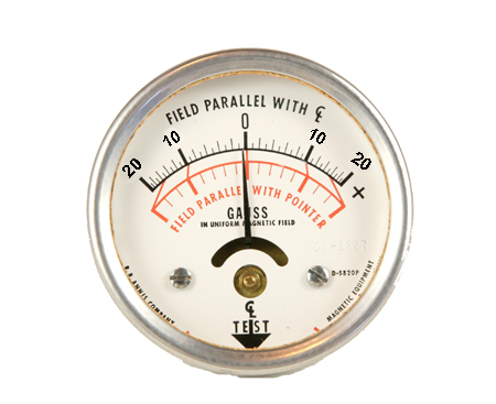 Magnetic Field Strength Indicator 20-0-20 Gauss (Calibratable)